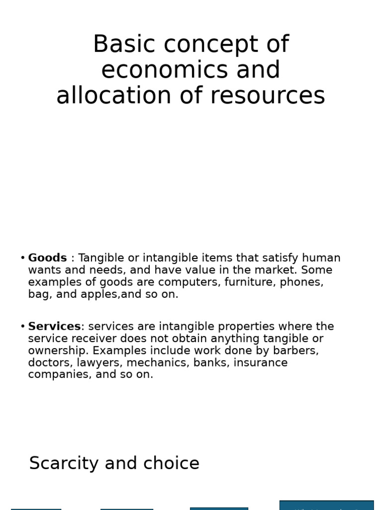 Economics: Scarcity, Choice, and Systems | PDF | Economic System ...