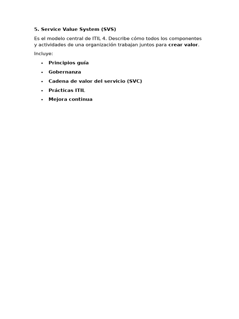 Service Value System (SVS) | PDF