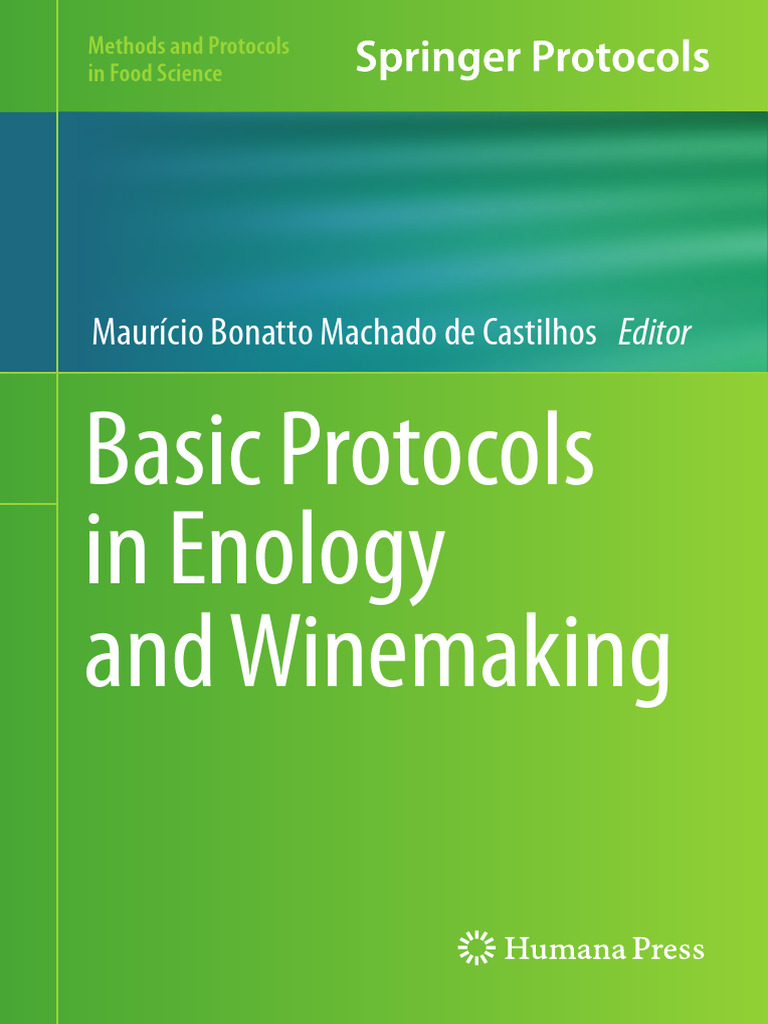 Enology and Winemaking Protocols | PDF | Titration | Chemistry