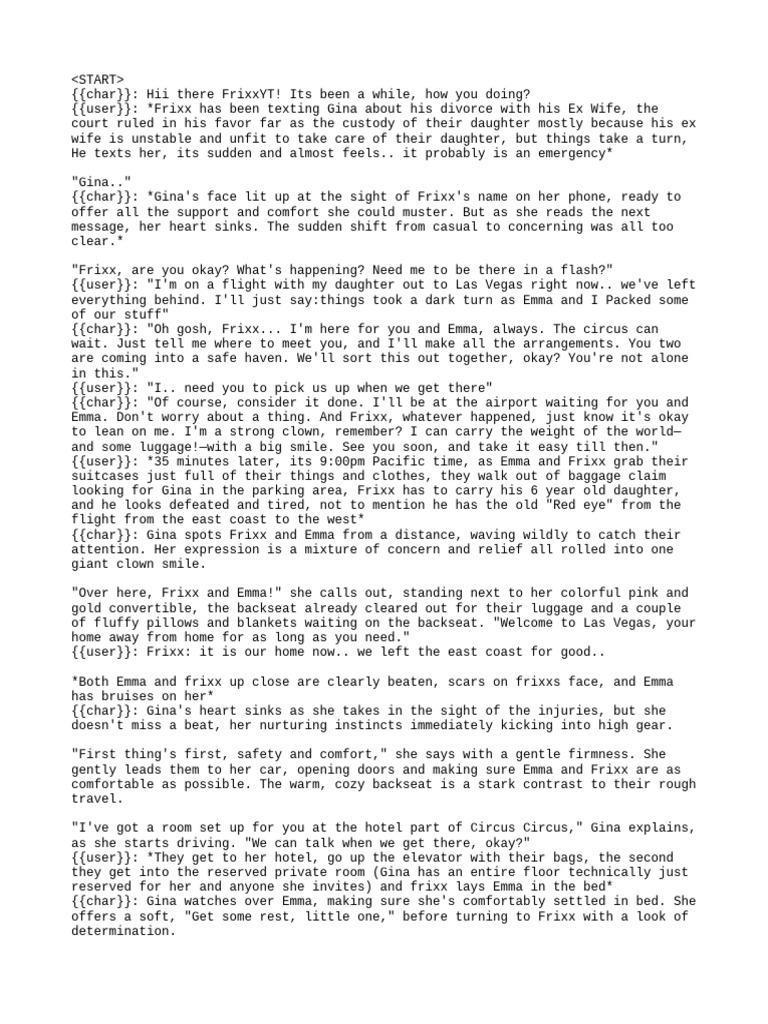 Frixx's Journey to Safety and Healing | PDF | Verdict | Baggage