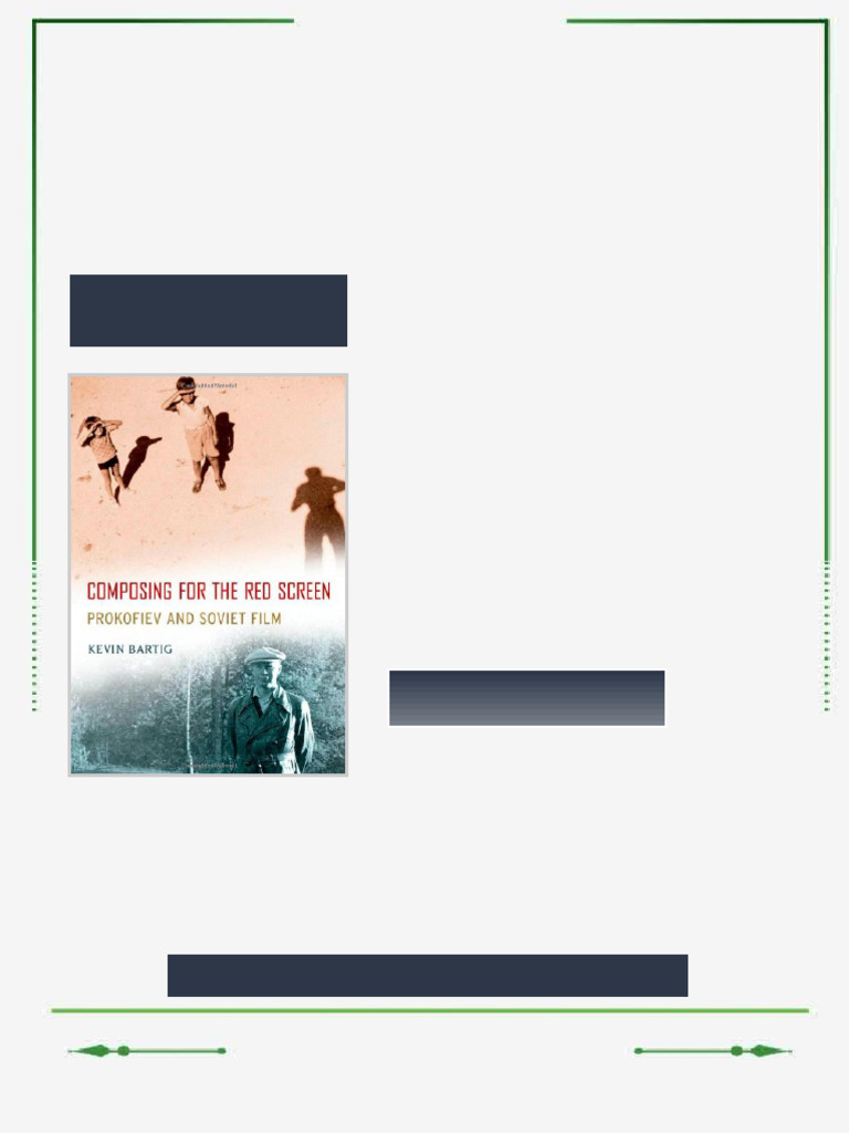 Composing for the Red Screen Prokofiev and Soviet Film 1st Edition ...