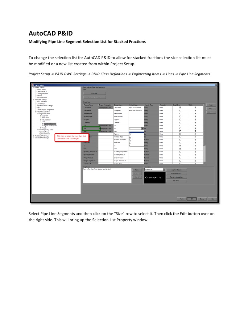 AutoCAD PID Stacked Fractions | PDF