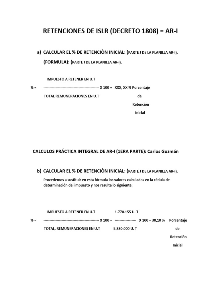 Calculos de La Practica Integral de Ar.i (1era. Parte) | PDF