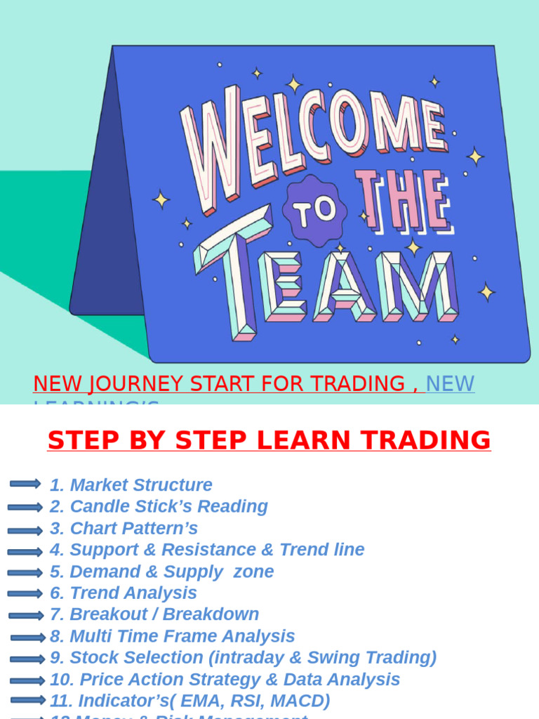 Step-by-Step Trading Guide for Beginners | PDF | Day Trading | Market Trend