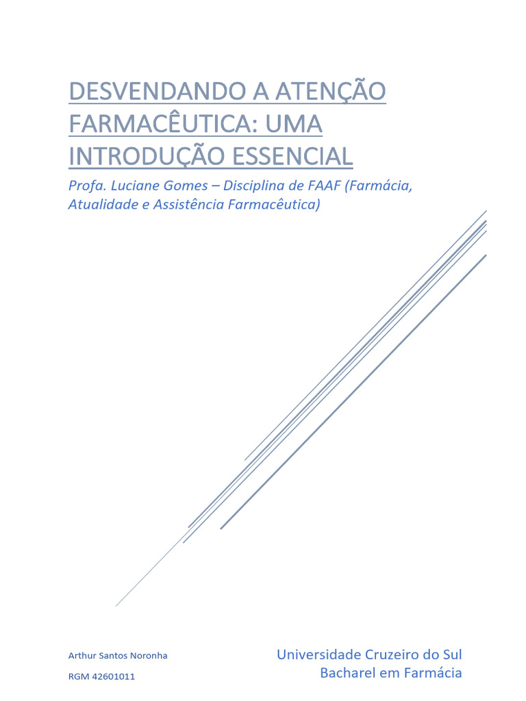 Trabalho de FAAF - Arthur Santos Noronha - Guarulhos - Diurno | PDF ...