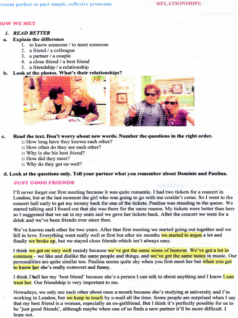 How We Met | PDF