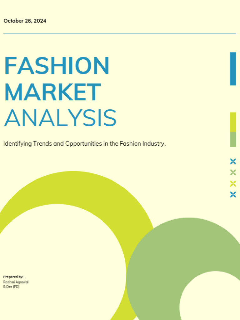 Fashion Market Analysis | PDF