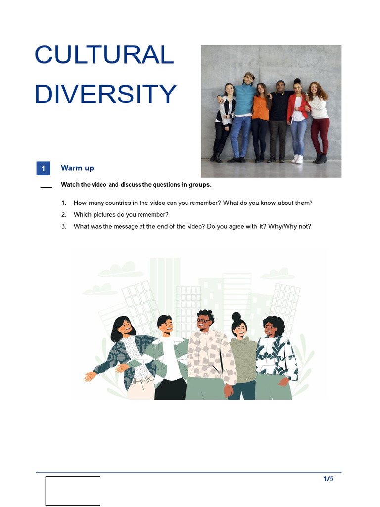 Cultural Diversity PDF | PDF