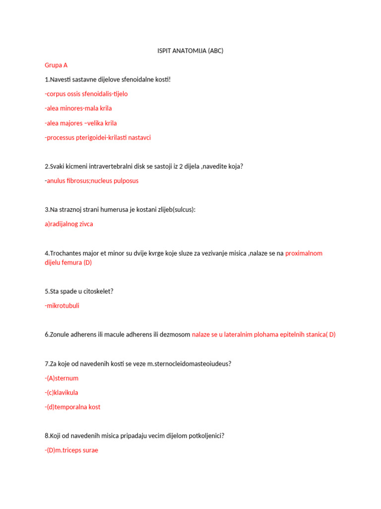 ISPIT-ANATOMIJA-SVE-GRUPE(1)_a2238661-6584-4beb-be85-8693dcbc6071 | PDF