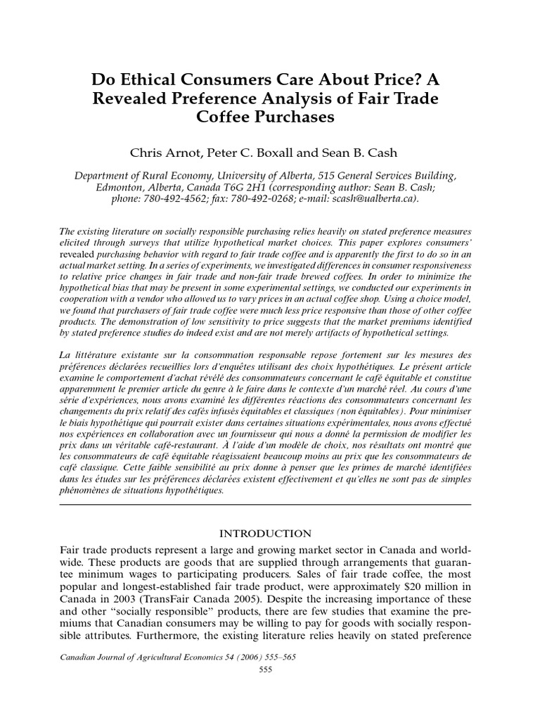 lit rev paper-5 | PDF | Fair Trade | Coffee