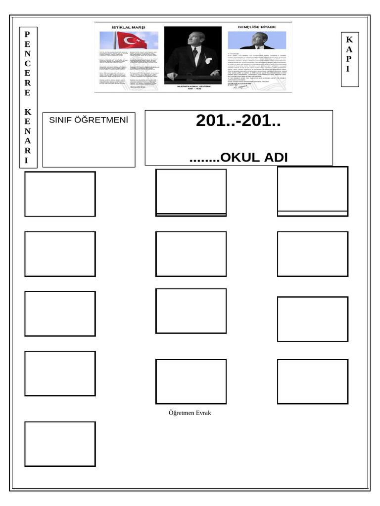 Sinif Otuma Plani Guzel | PDF