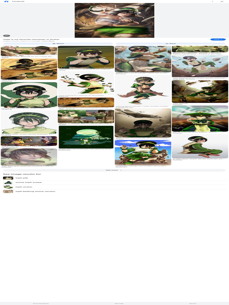 Toph Beifong Fan Art and Community | PDF