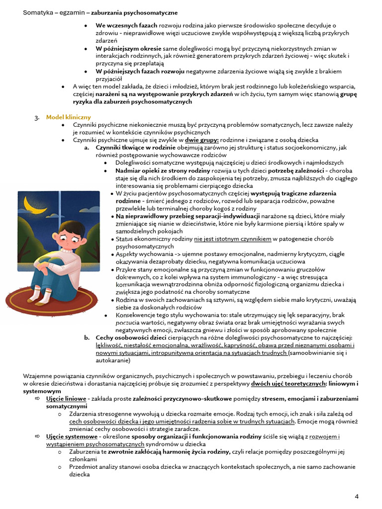 Przewlekła Choroba Somatyczna | PDF
