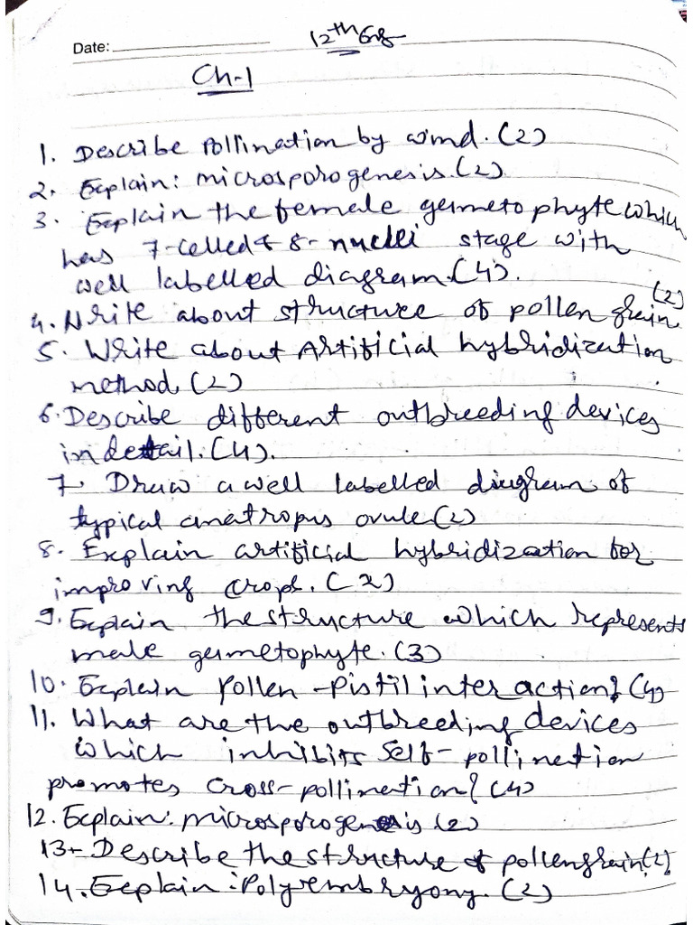 12th English Unit 1 Question Bank | PDF