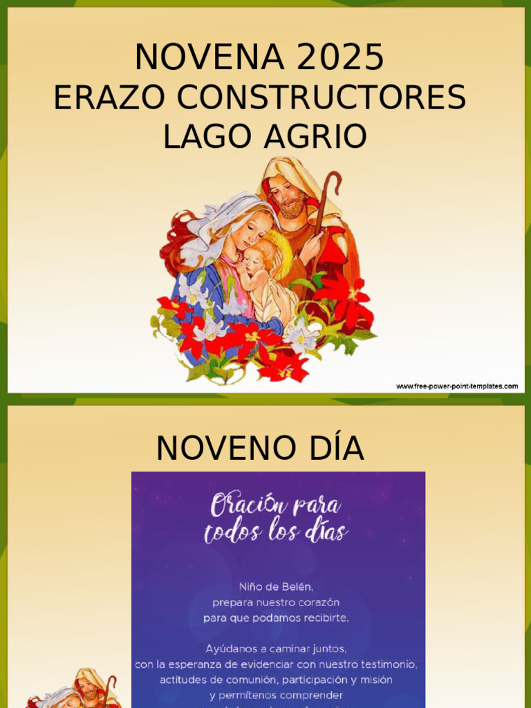 Noveno Día | PDF