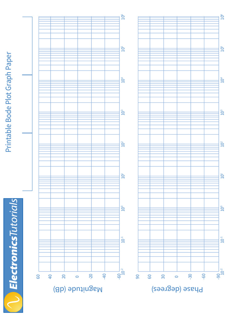 Printable Bode Plot Graph Paper | PDF