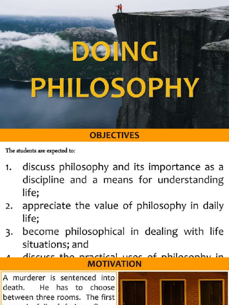 Lesson 1 What is Philosophy | PDF