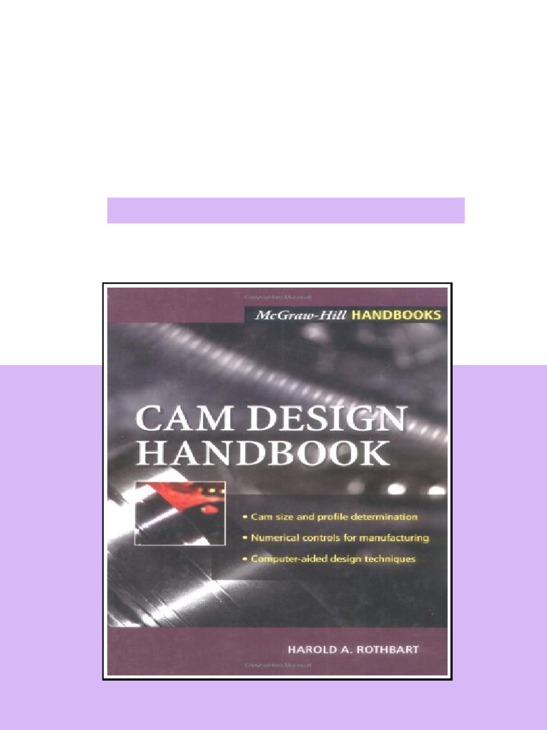 (Ebook) CAM design handbook by Harold Rothbart ISBN 9780071377577 ...