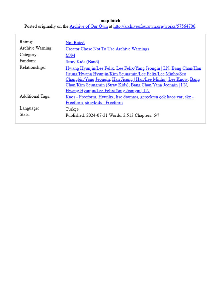Map Bitch | PDF