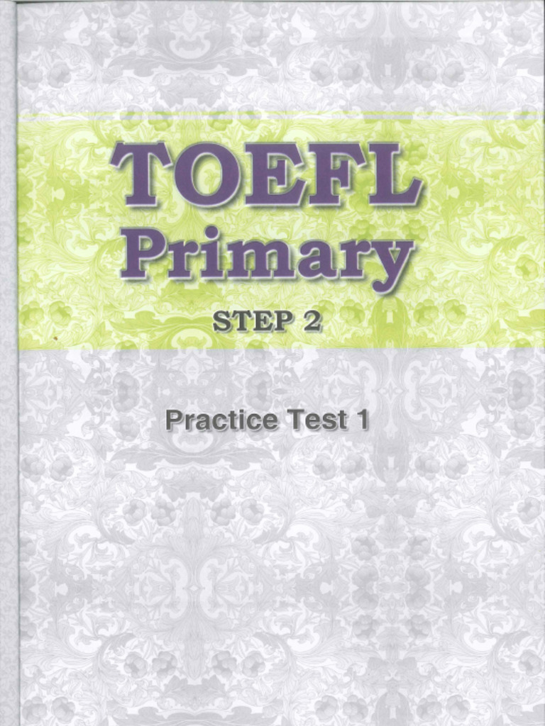 TOEFL Primary Step 2 Reading Test Sample | PDF