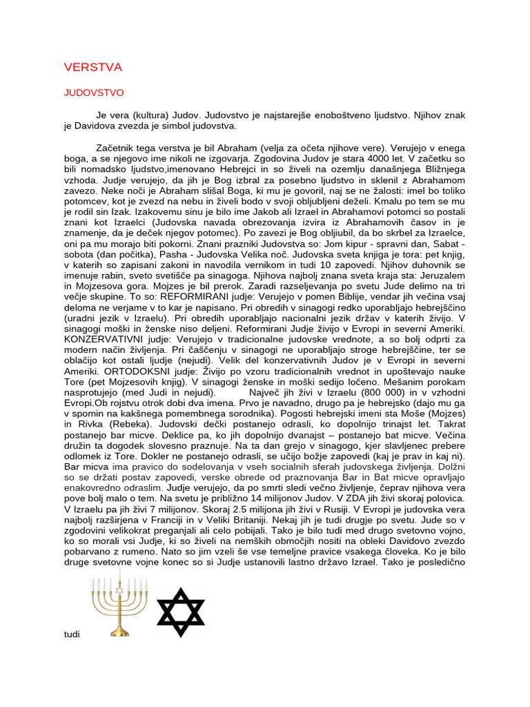 VERSTVA | PDF