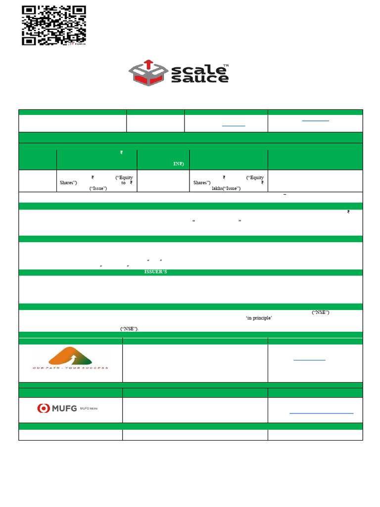 Encompass Design India IPO Prospectus | PDF | Investing | Securities ...