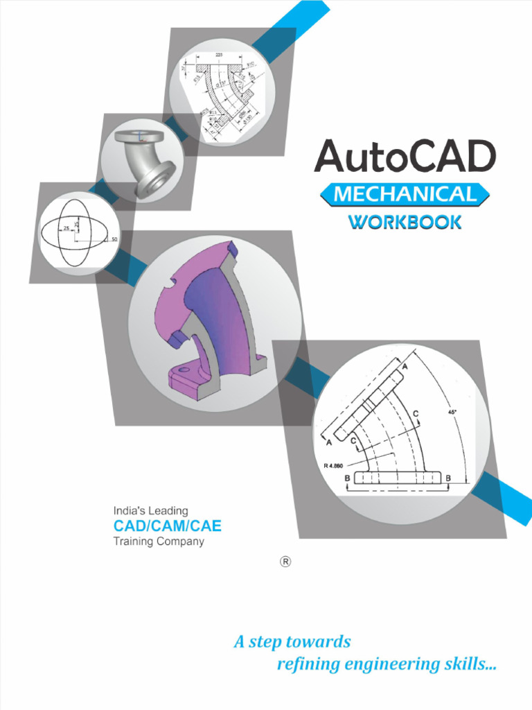 Autocad Mechanical Work Book Trimmed | PDF