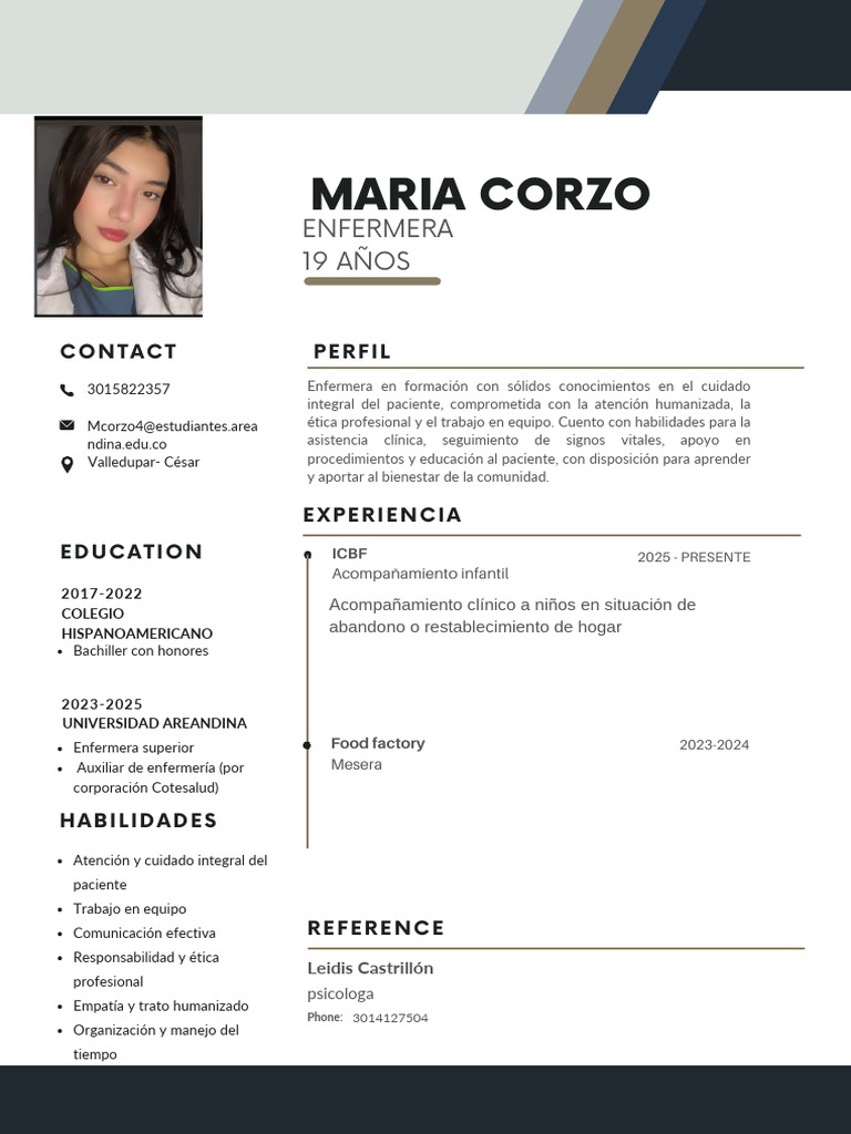 CV María Corzo | PDF