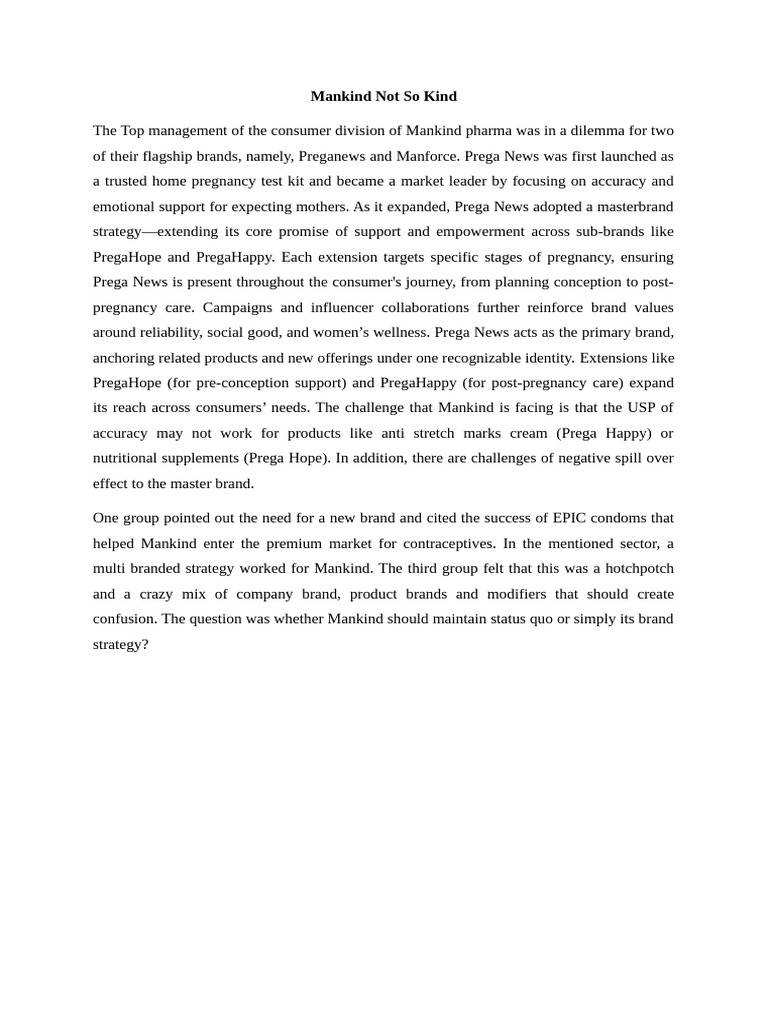Mankind Not So Kind | PDF