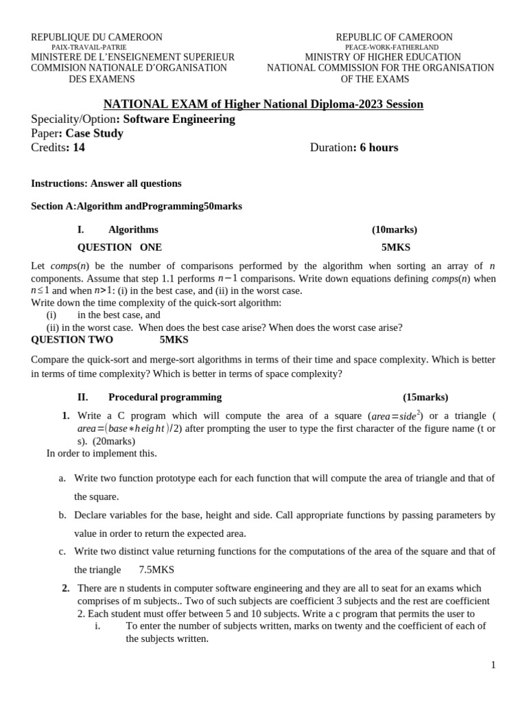 Case Study 01 | PDF | Computer Programming | String (Computer Science)