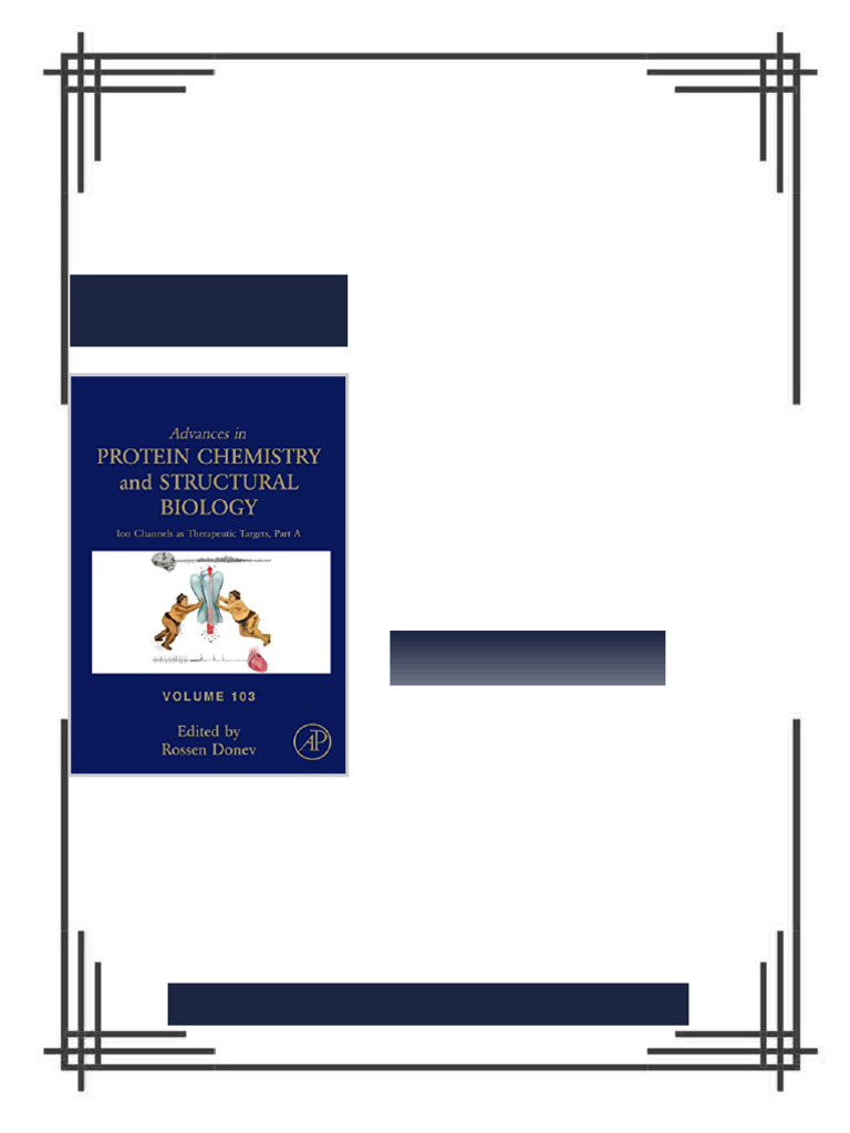 Ion channels as therapeutic targets. Part A 1st Edition Donev eBook ...