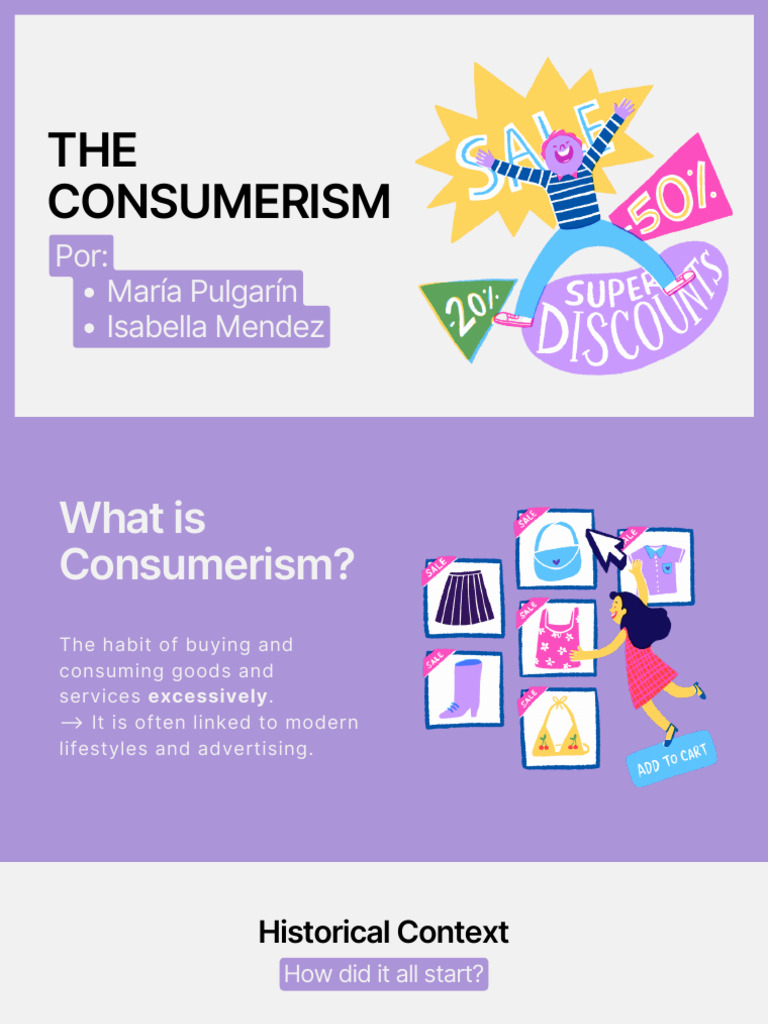 Understanding Consumerism: Causes & Effects | PDF