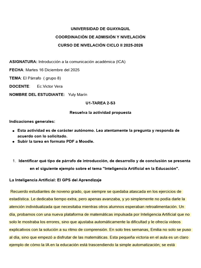 U1-TAREA 2-S3 ESTUDIANTE.docx_20251216_143908_0000 | PDF | Inteligencia ...