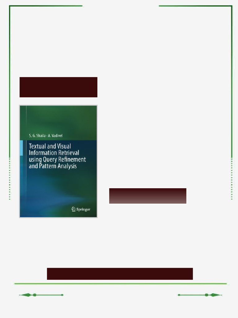Textual and Visual Information Retrieval using Query Refinement and ...