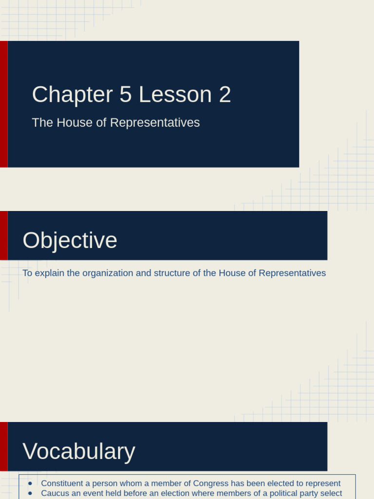 Structure of the House of Representatives | PDF | United States House ...