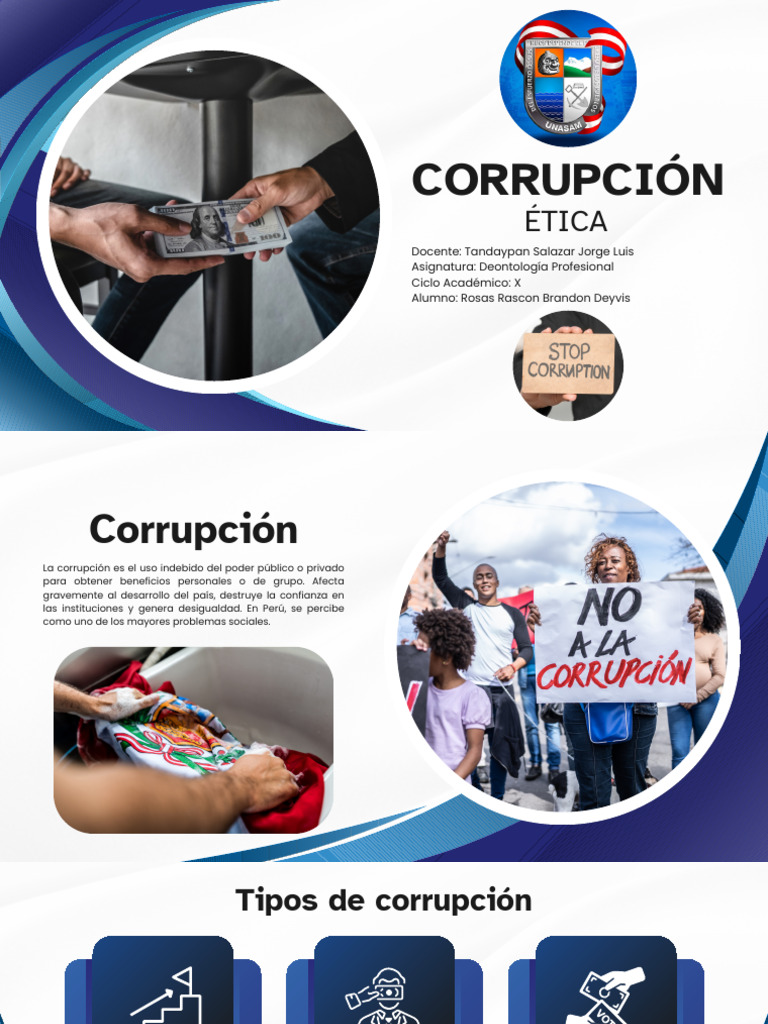 Corrupción - Brandon Rosas | PDF | Corrupción política | Soborno