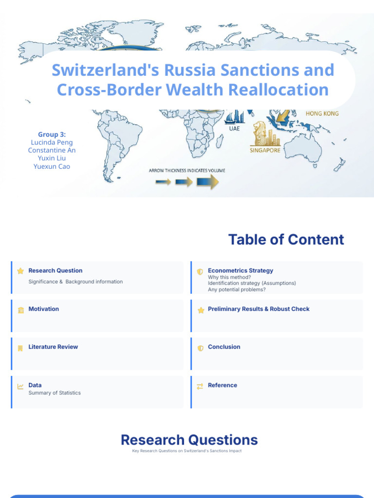 Switzerland's Sanctions Impact on Wealth | PDF | Policy | Vix