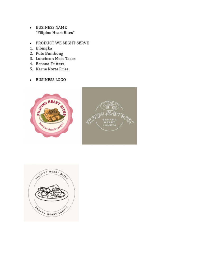 Entrep Product | PDF | Foods | Vegetables