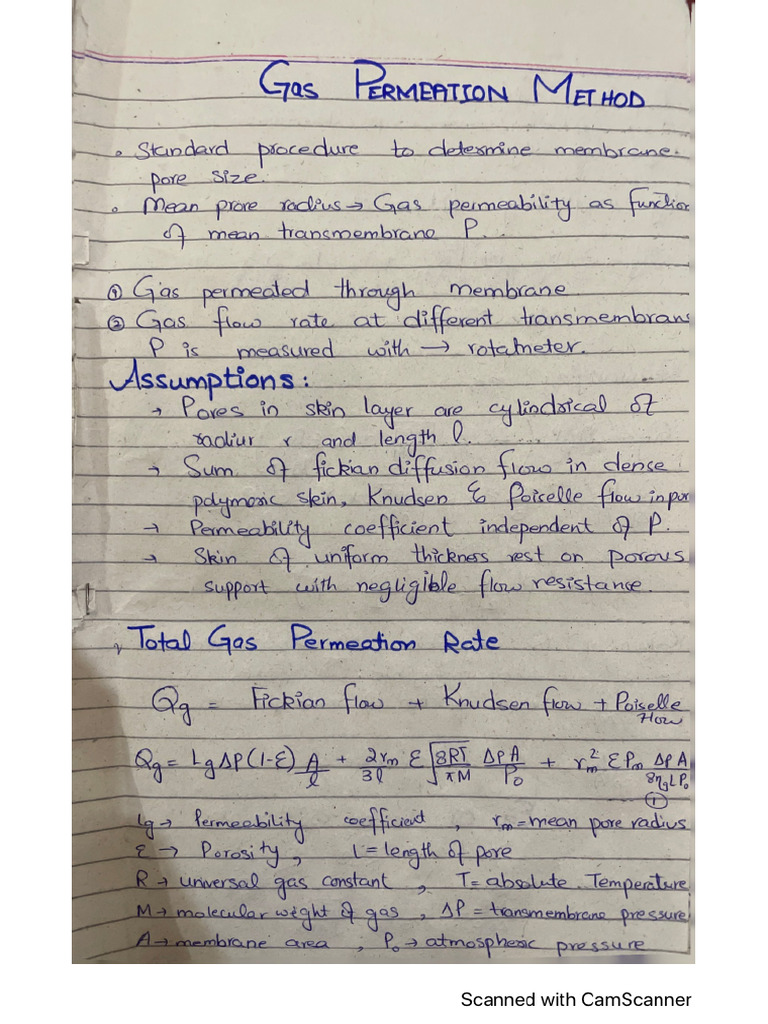 Permeation Techniques | PDF