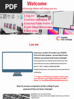 ColCampus Login Guide for Students | PDF | User (Computing) | Password