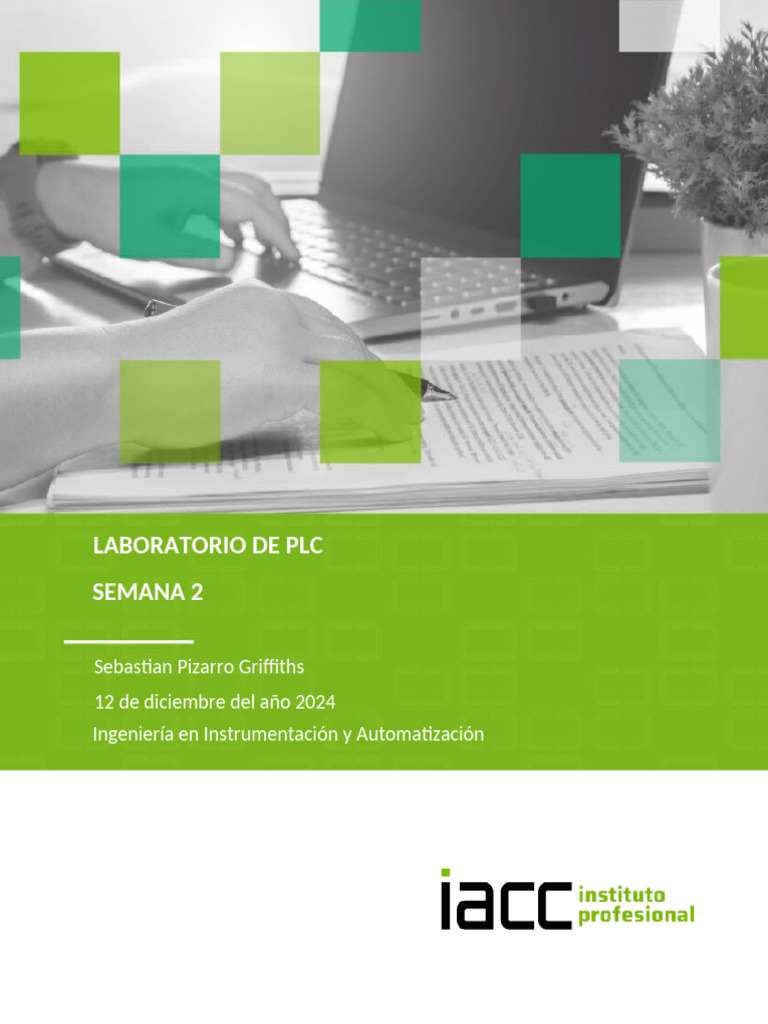 Sebastian Pizarro Tarea 2 | PDF | Controlador lógico programable | Software