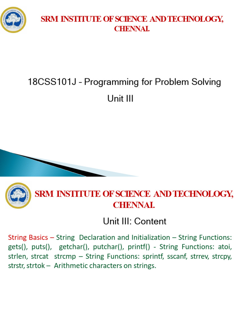 PPS UNIT 3 | PDF | Parameter (Computer Programming) | Pointer (Computer Programming)