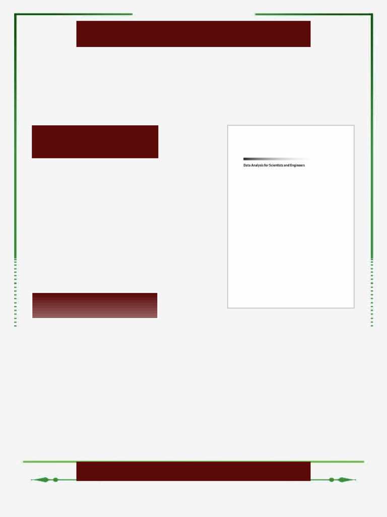 Data Analysis for Scientists and Engineers Edward L. Robinson eBook ...