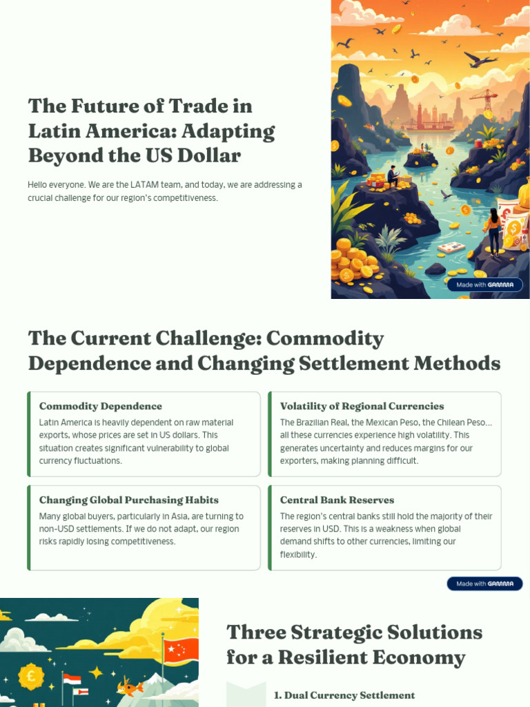 The Future of Trade in Latin America Adapting Beyond the US Dollar ...