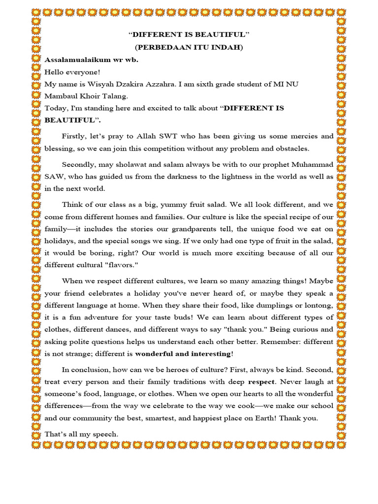 Embracing Cultural Differences | PDF