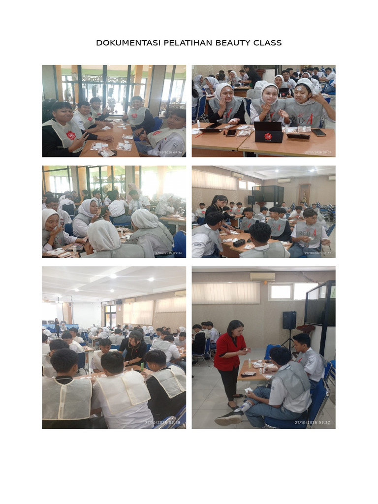 Dokumentasi Beauty Class | PDF