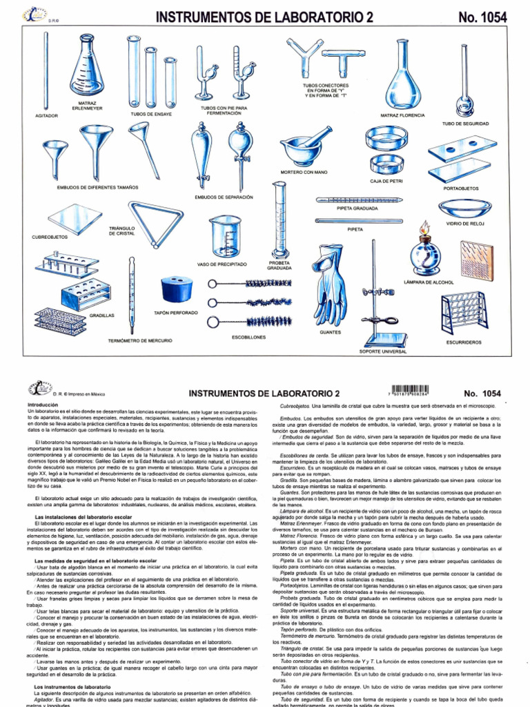 Instrumentos Esenciales de Laboratorio | PDF