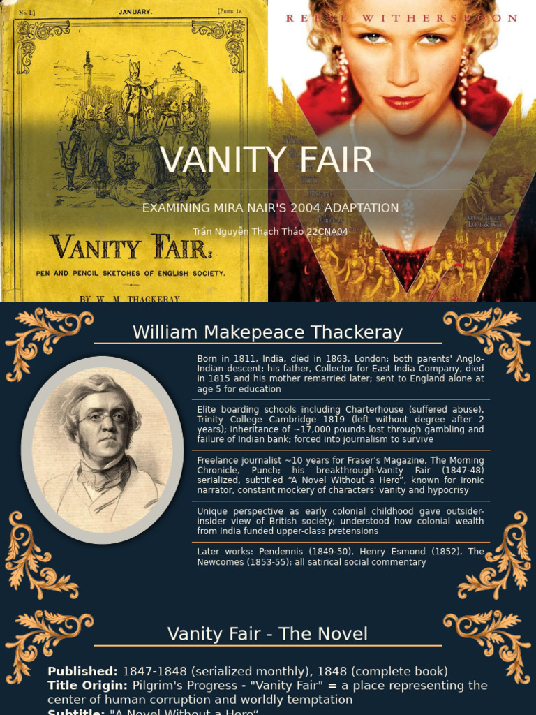 Vanity Fair- 2004 movie | PDF | Vanity Fair (Novel)