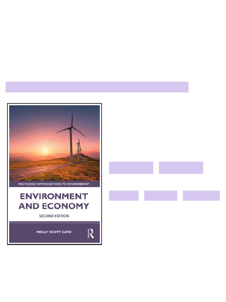 Environment And Economy 2nd Edition Edition Molly Scott Cato - ebook ...