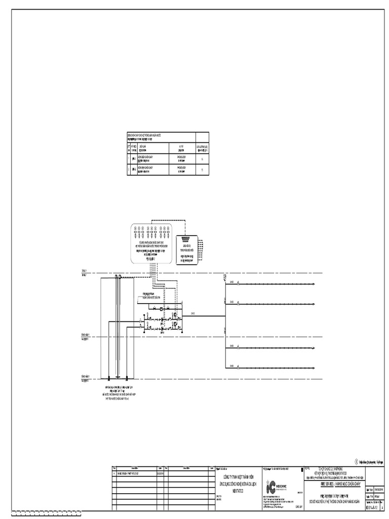 ICE C114 - F - 102 Fire Drencher System Schematic | PDF